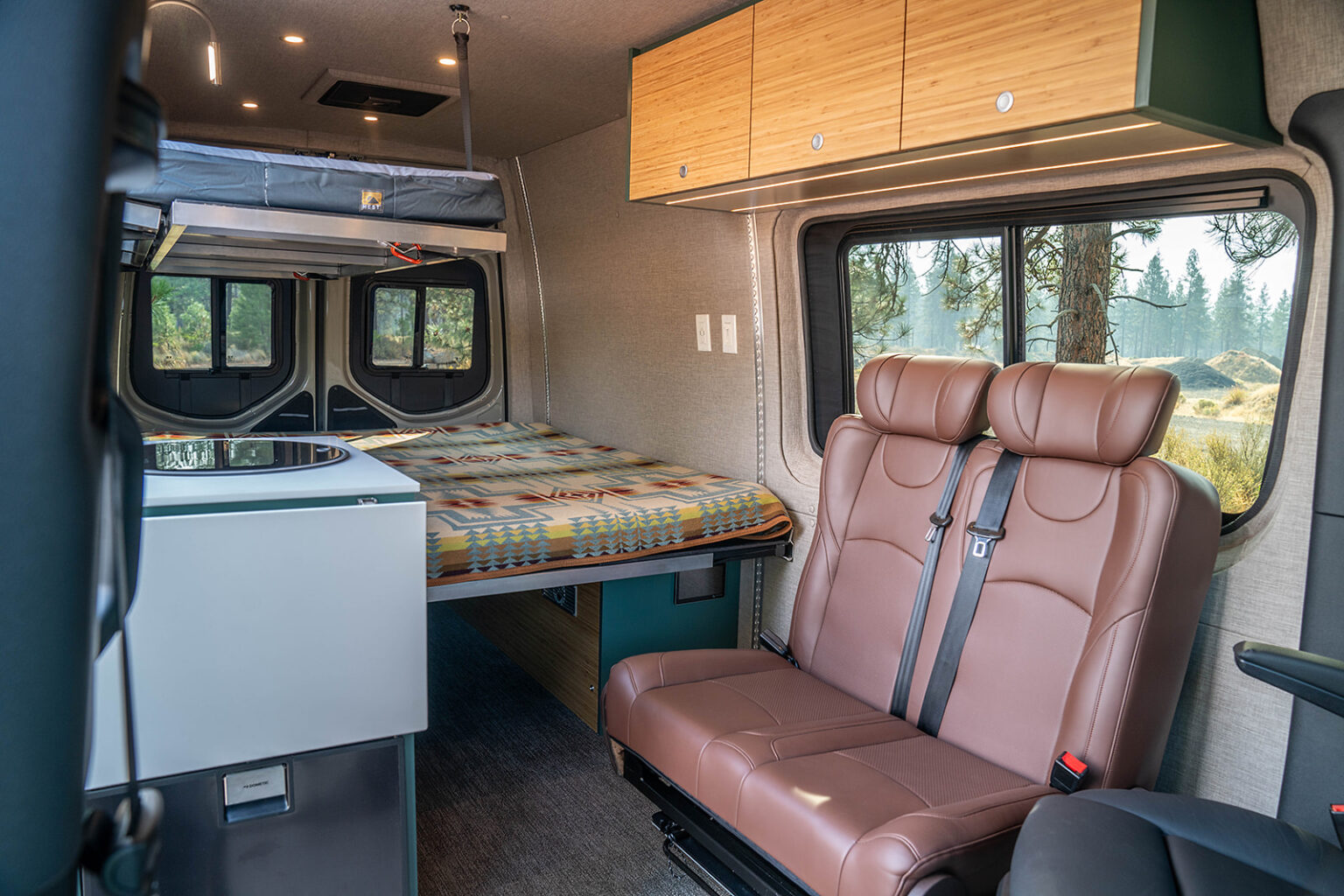 BRAND NEW 2024 SPRINTER FAMILY VAN | BUILT BY CASCADE VAN - Vanlife Trader