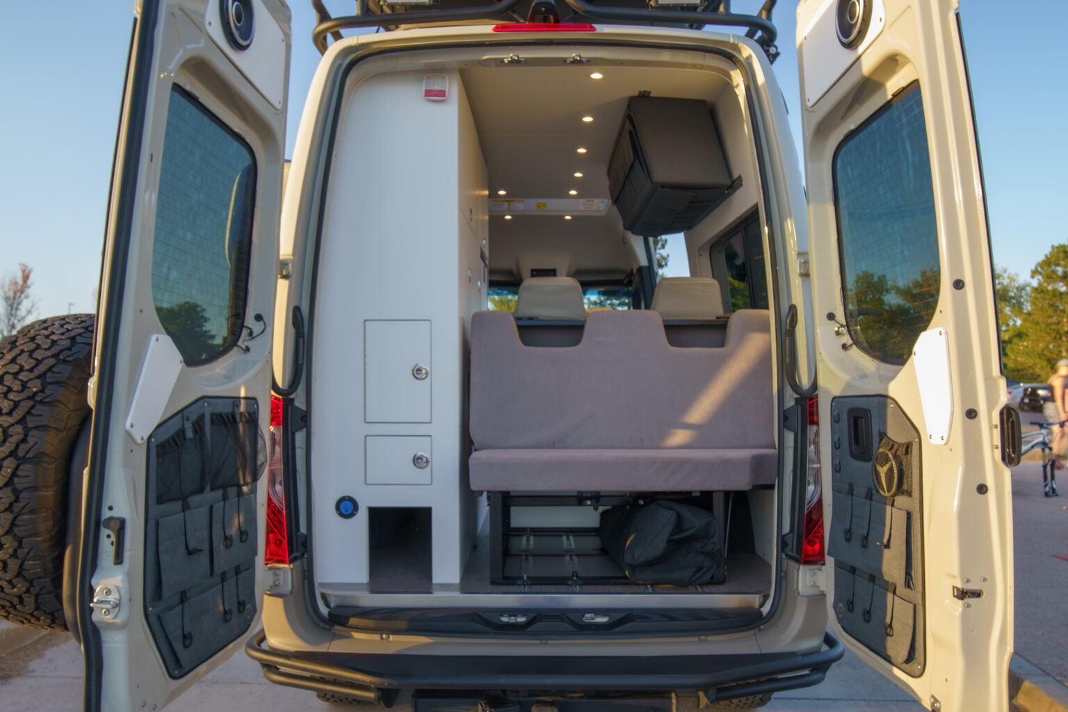 Rugged/luxury 4×4 sprinter built by Nomad Vanz - Vanlife Trader