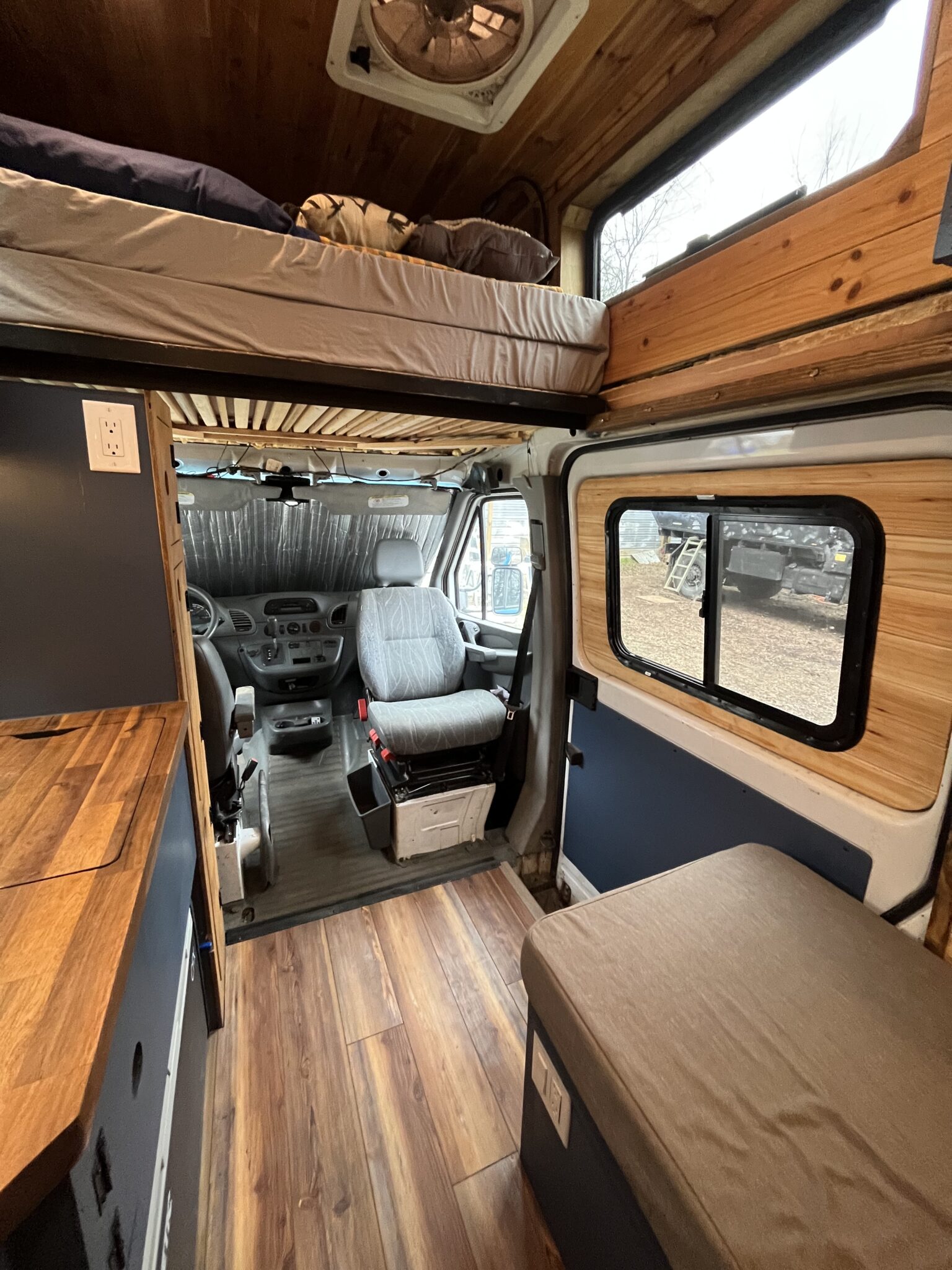 T1N Mercedes Sprinter Cedar Cabin - Vanlife Trader