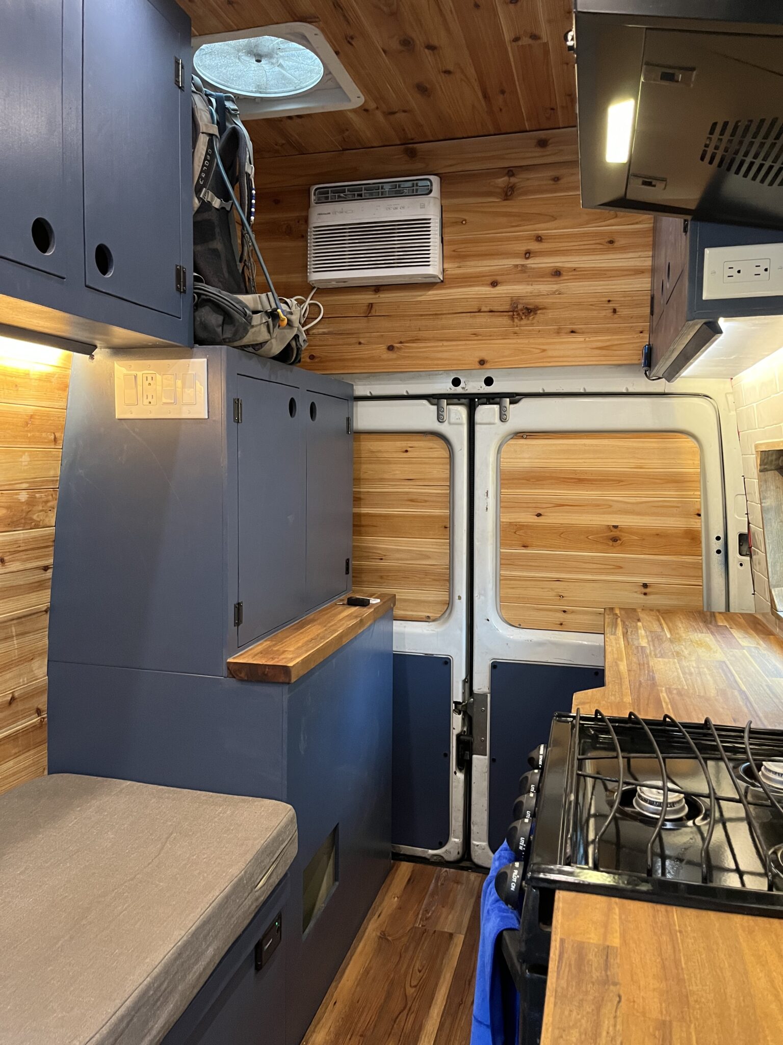 T1N Mercedes Sprinter Cedar Cabin - Vanlife Trader