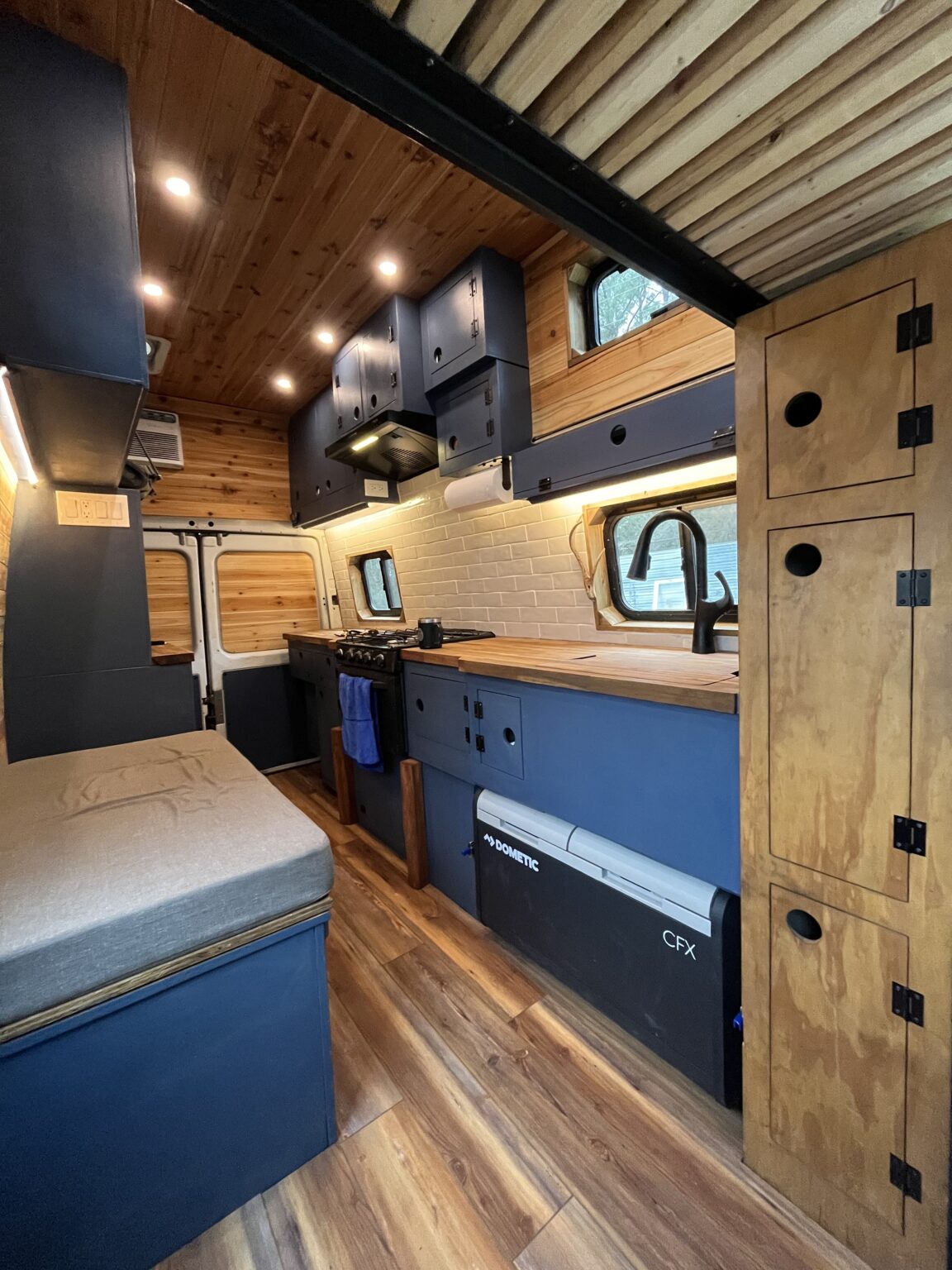 T1N Mercedes Sprinter Cedar Cabin - Vanlife Trader