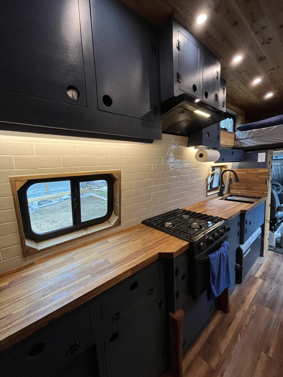 T1N Mercedes Sprinter Cedar Cabin - Vanlife Trader