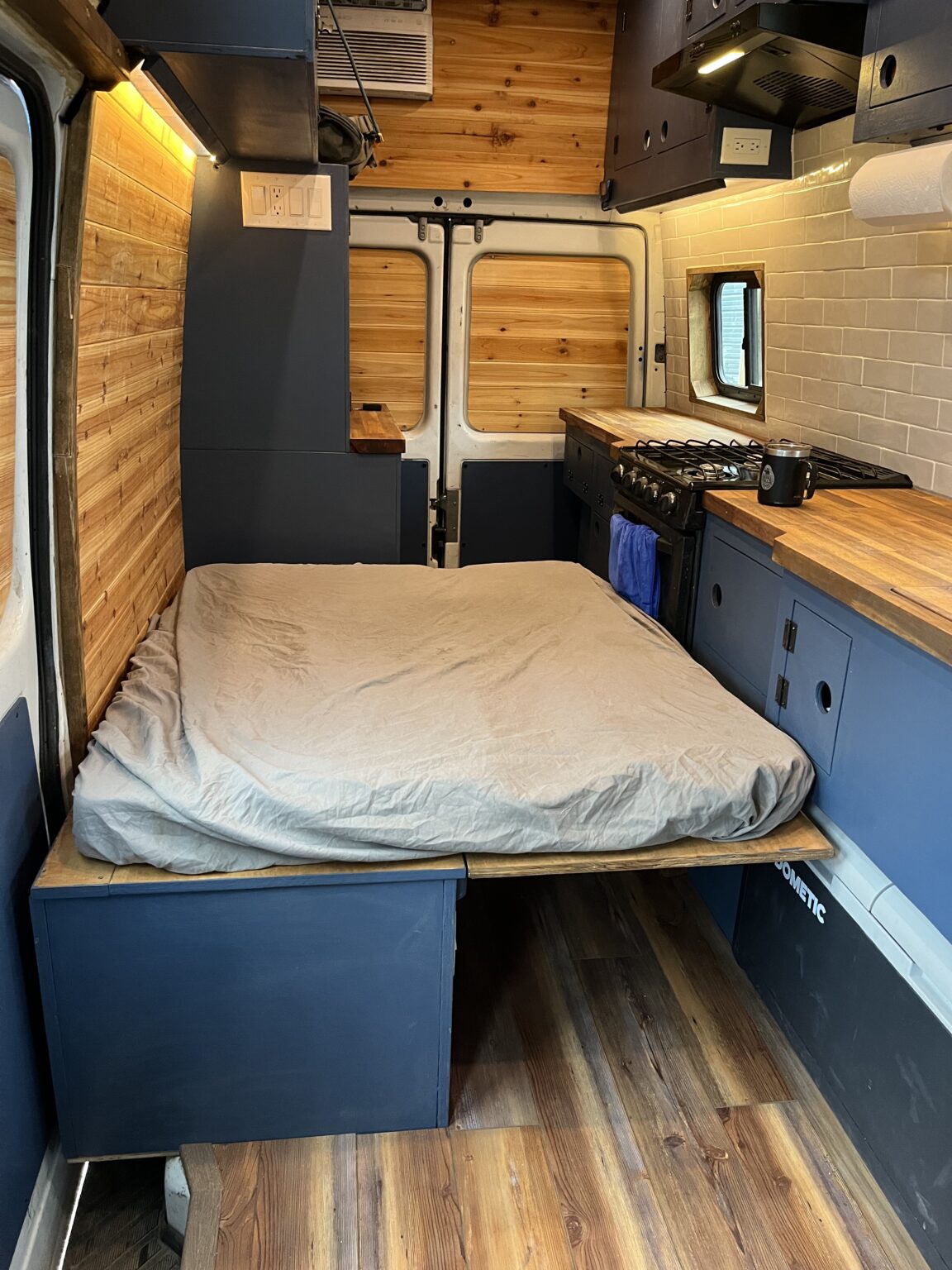 T1N Mercedes Sprinter Cedar Cabin - Vanlife Trader