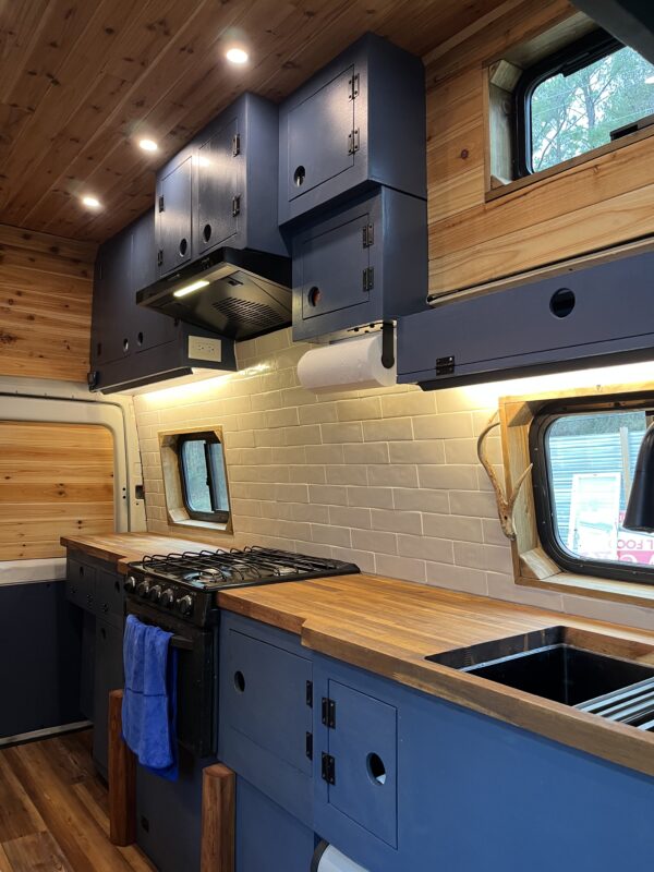 T1N Mercedes Sprinter Cedar Cabin - Vanlife Trader