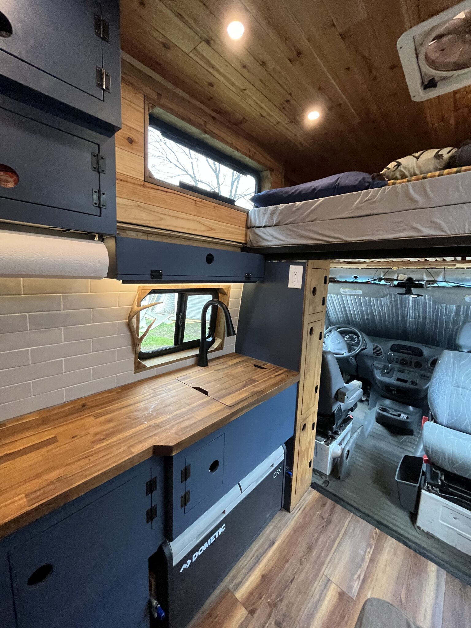 T1N Mercedes Sprinter Cedar Cabin - Vanlife Trader