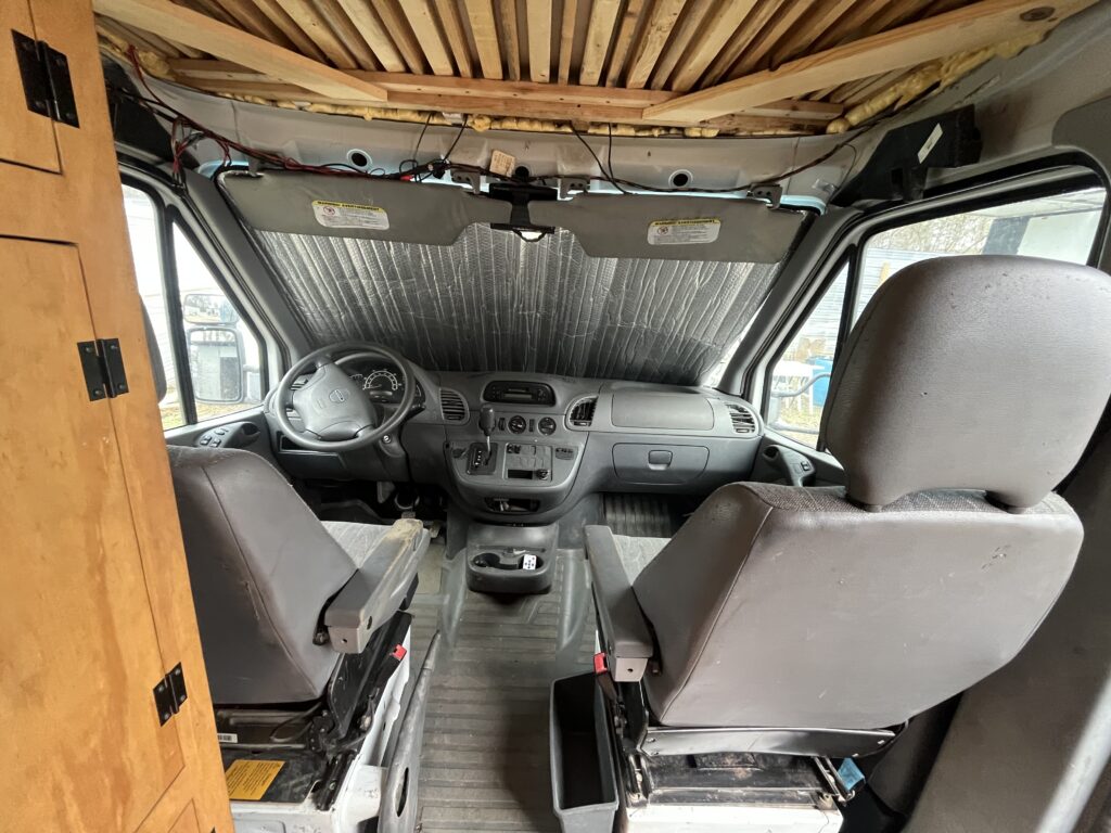 T1N Mercedes Sprinter Cedar Cabin - Vanlife Trader