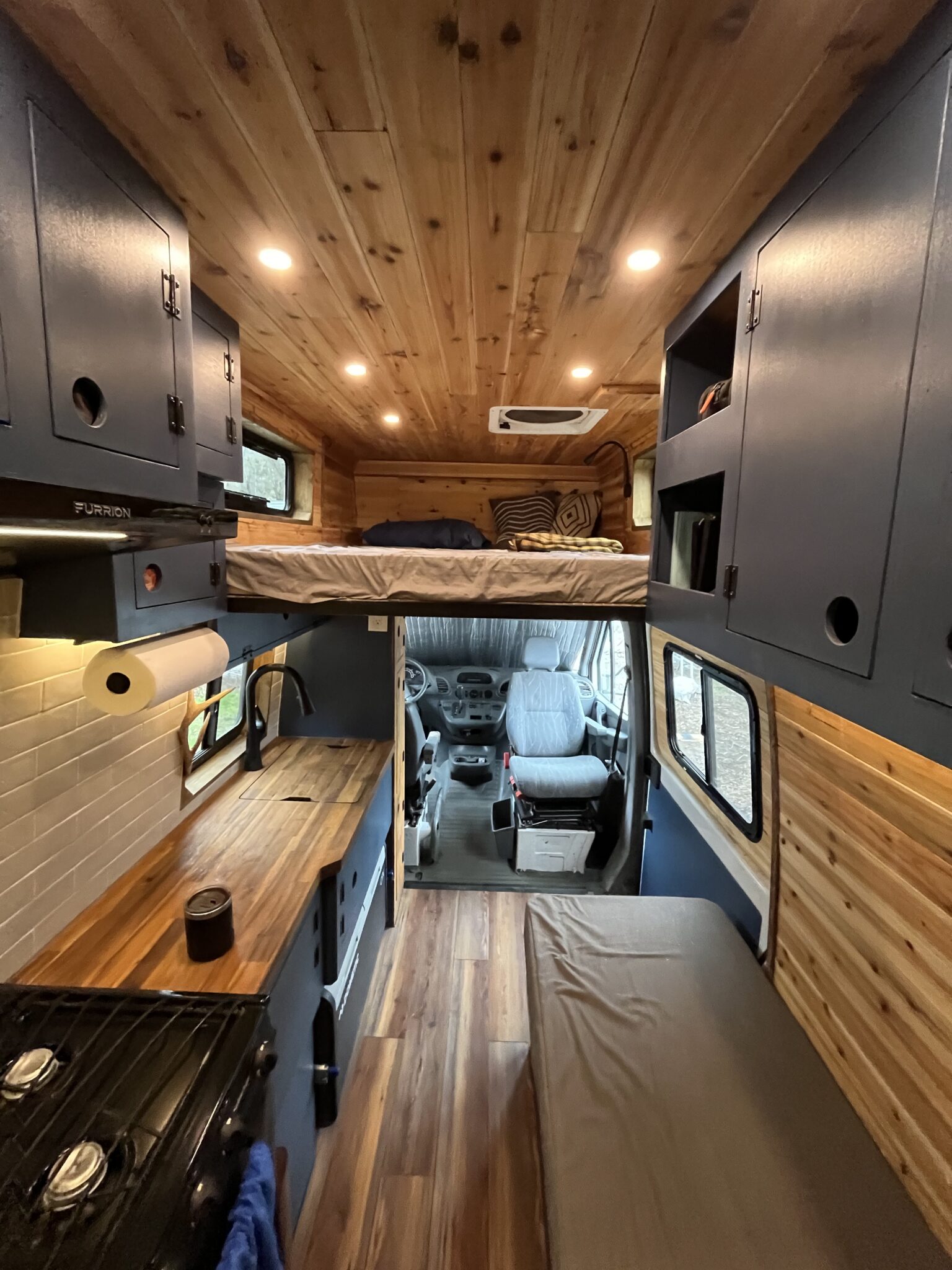 T1N Mercedes Sprinter Cedar Cabin - Vanlife Trader