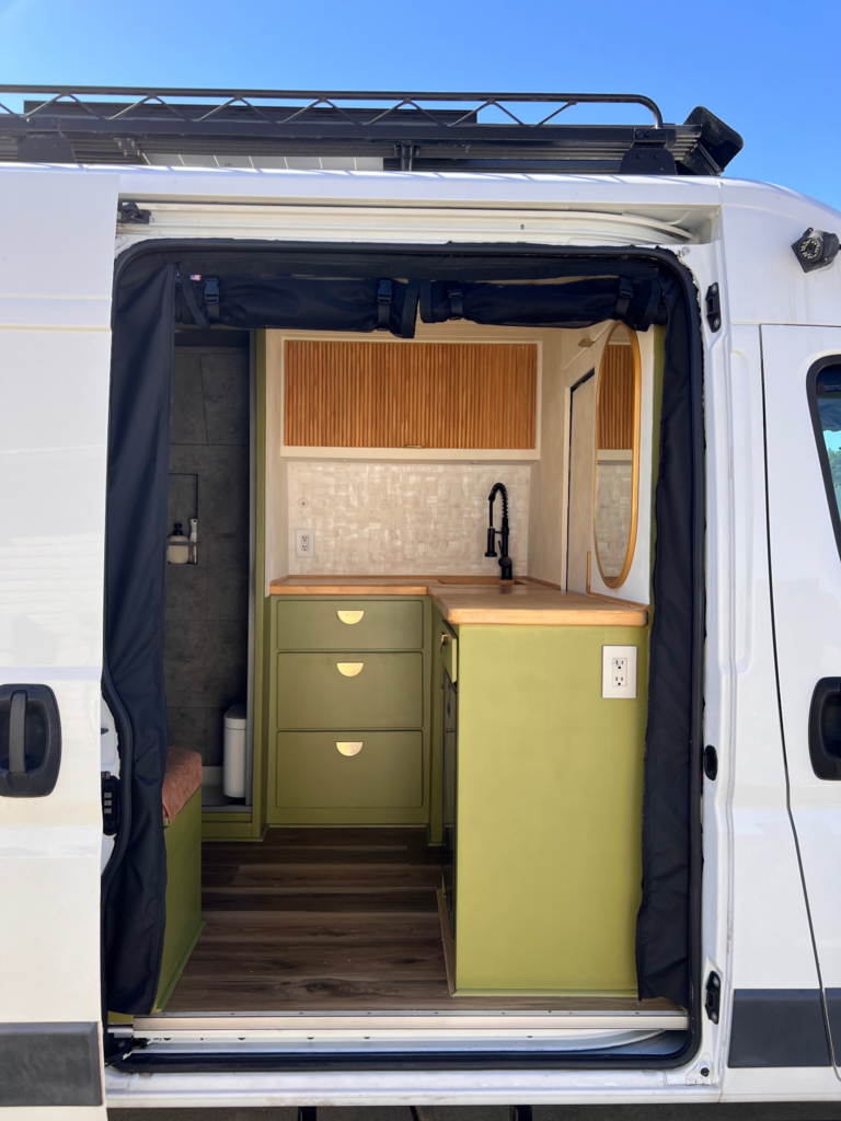 Beautiful Promaster: 600 AMP HOURS lithium batteries & COOL EXTRAS ...
