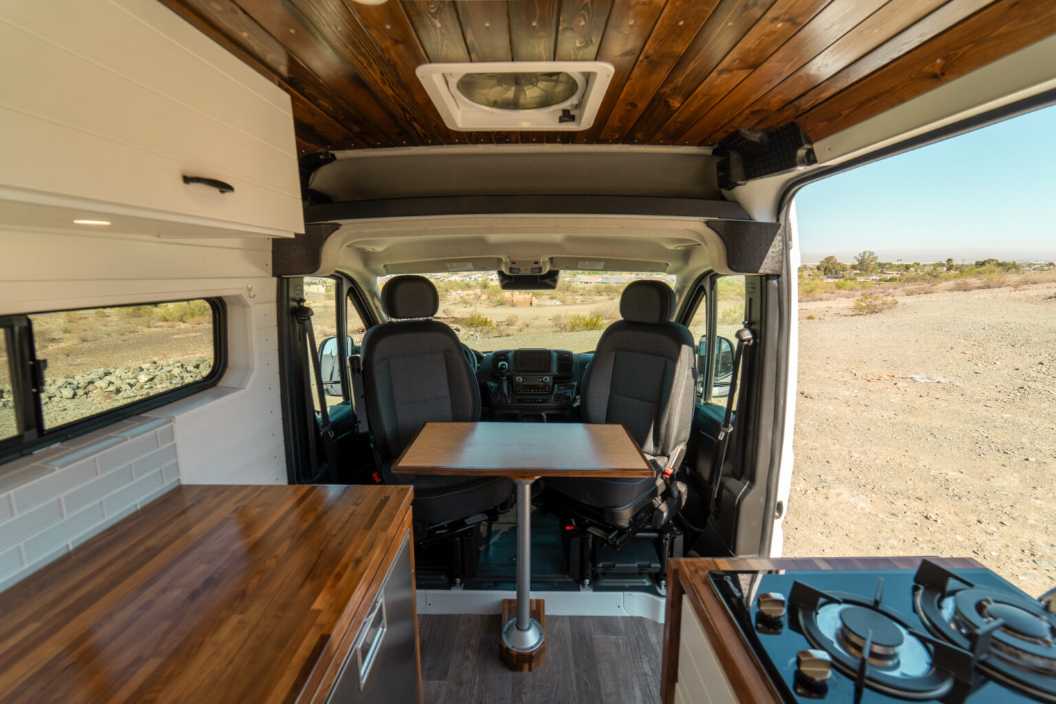 2022 Ram Promaster 5K ORIGINAL MILES! TOMMY CAMPER VAN BUILD! - Vanlife ...