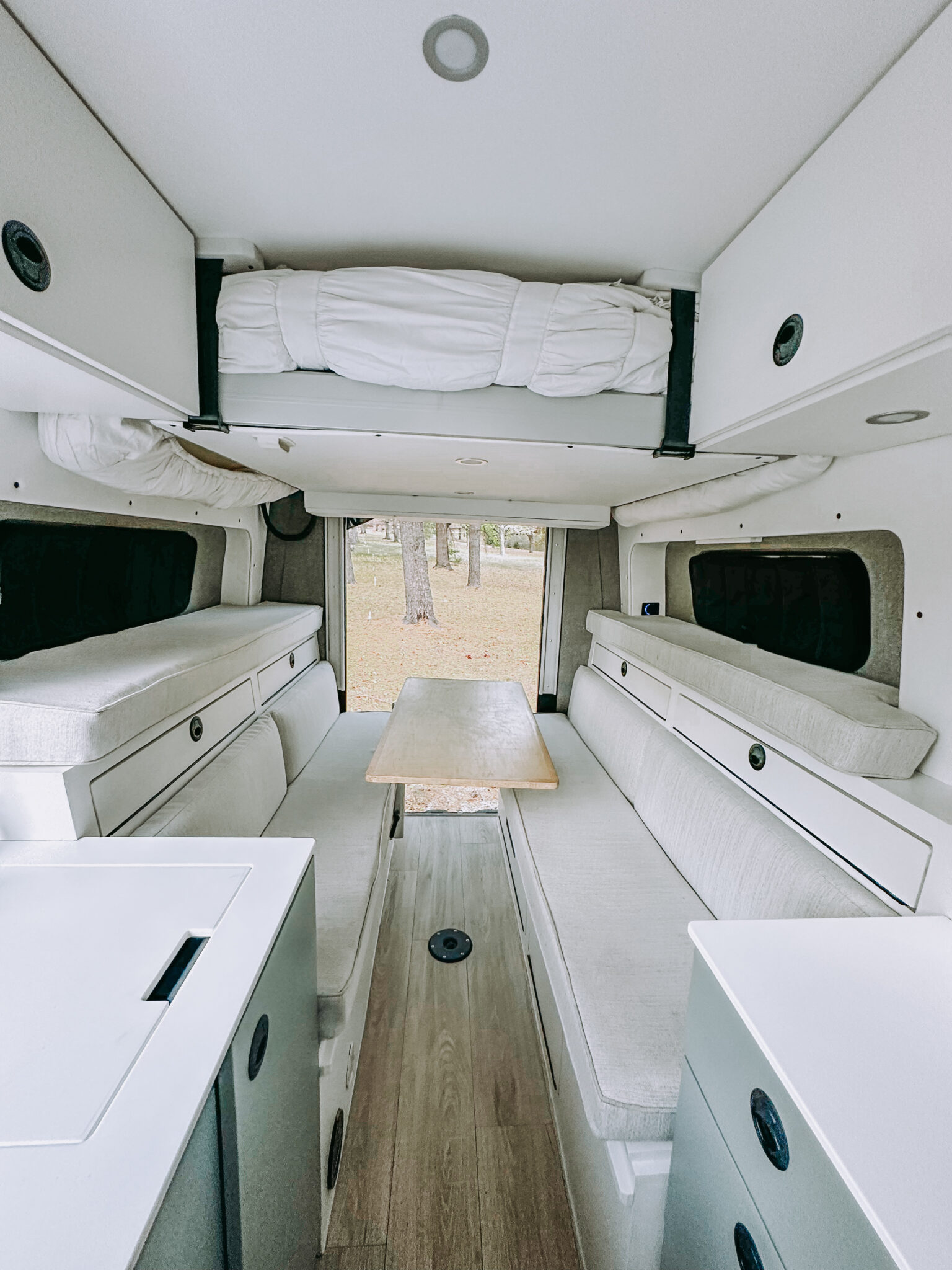 LIFTED 4×4 Sprinter with Bed Lift, Hidden Shower, Hydronic Heat ...