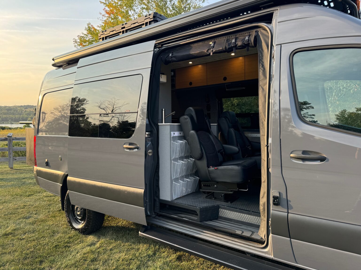 OVP Seats 4, Sleeps 4 – Sprinter with ALL the Options - Vanlife Trader