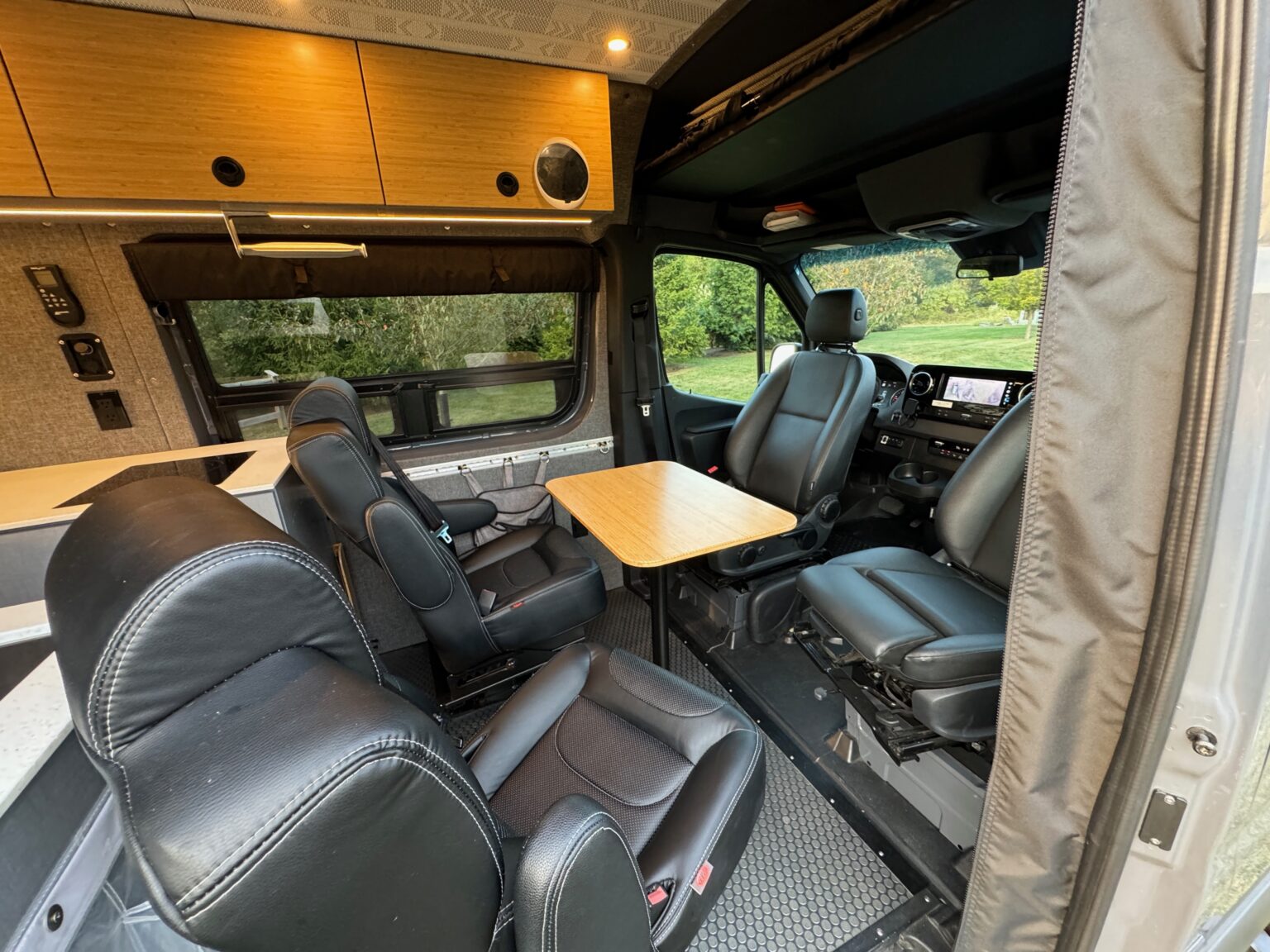 OVP Seats 4, Sleeps 4 – Sprinter with ALL the Options - Vanlife Trader