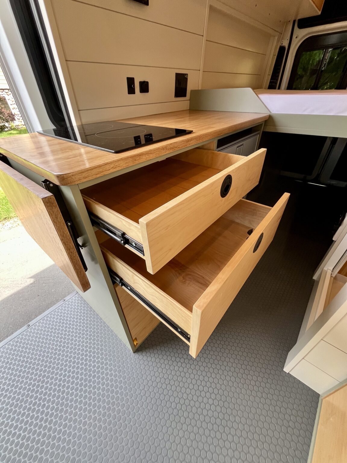 New, Pro-Built, Custom Off-Grid Camper Van | 1-Year Build Warranty ...