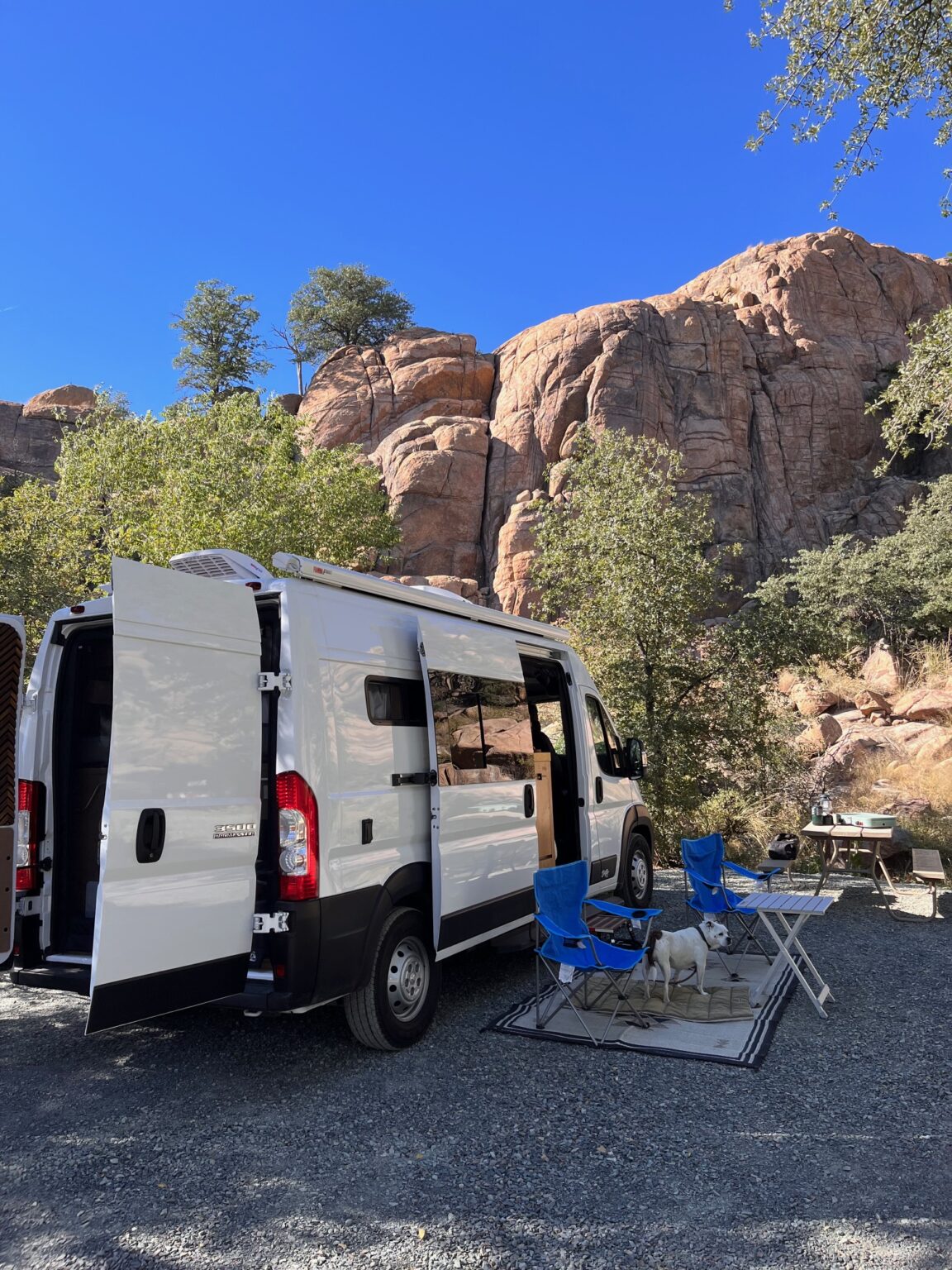2023 Ram Promaster 3500 WB with Designer Retro Style! - Vanlife Trader