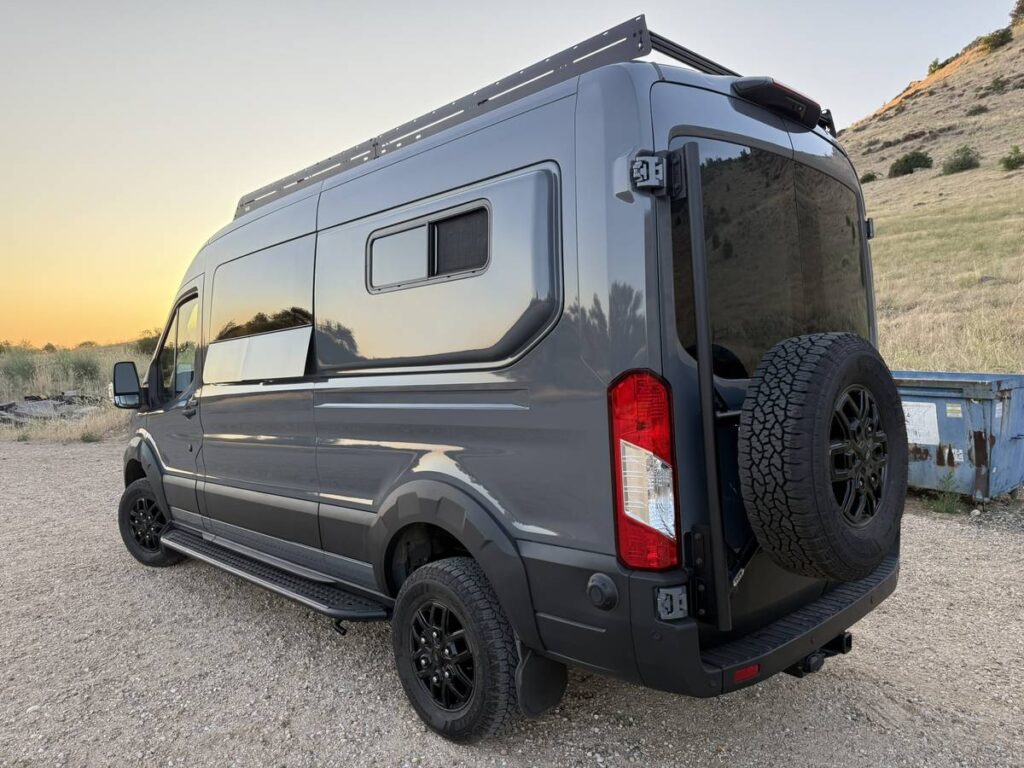 2024 Ford Transit Trail AWD- Powder Sky - Vanlife Trader