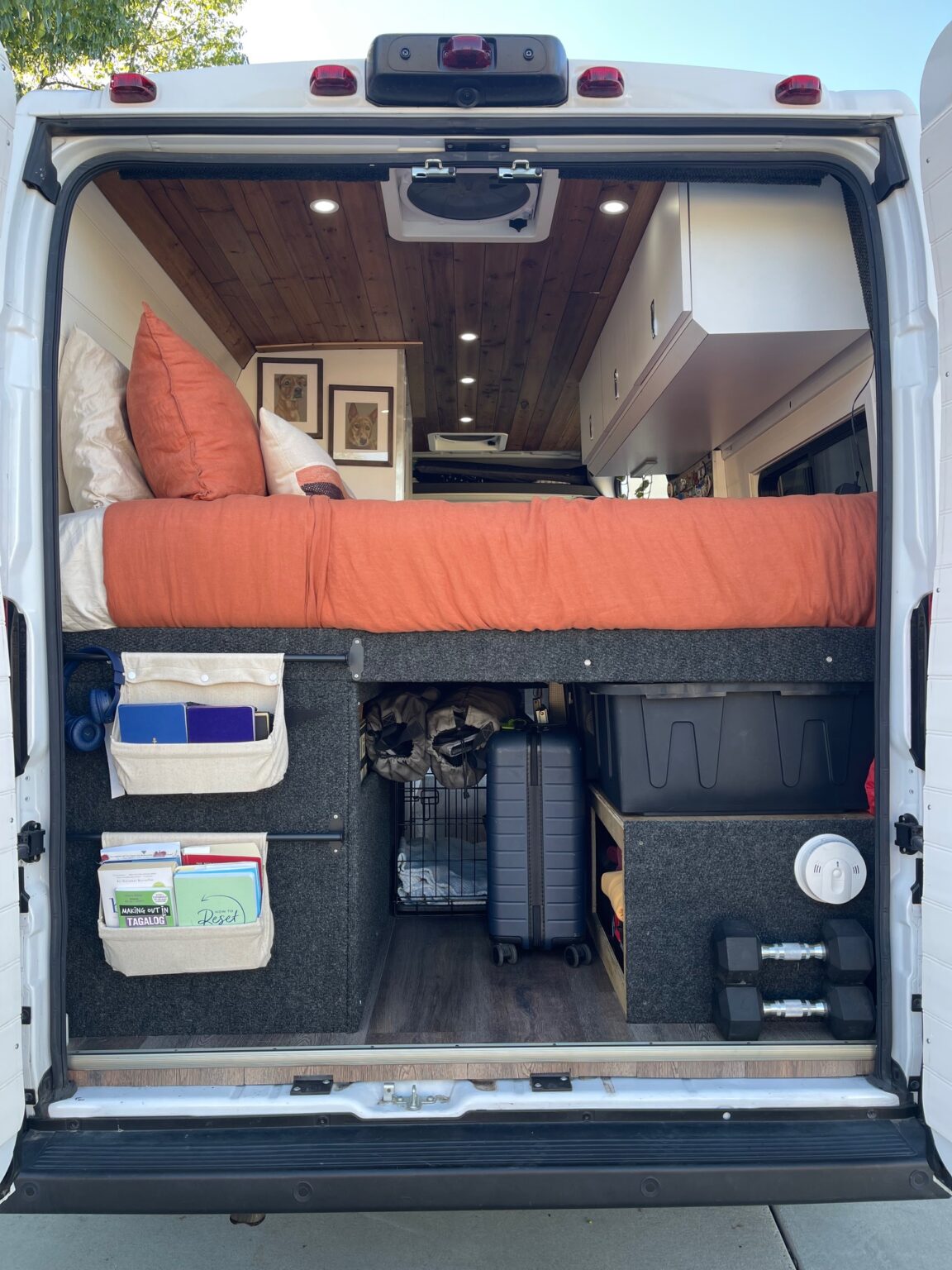 2020 Ram Promaster – Custom Build w/ Shower, Queen Bed, Swivel Seat ...