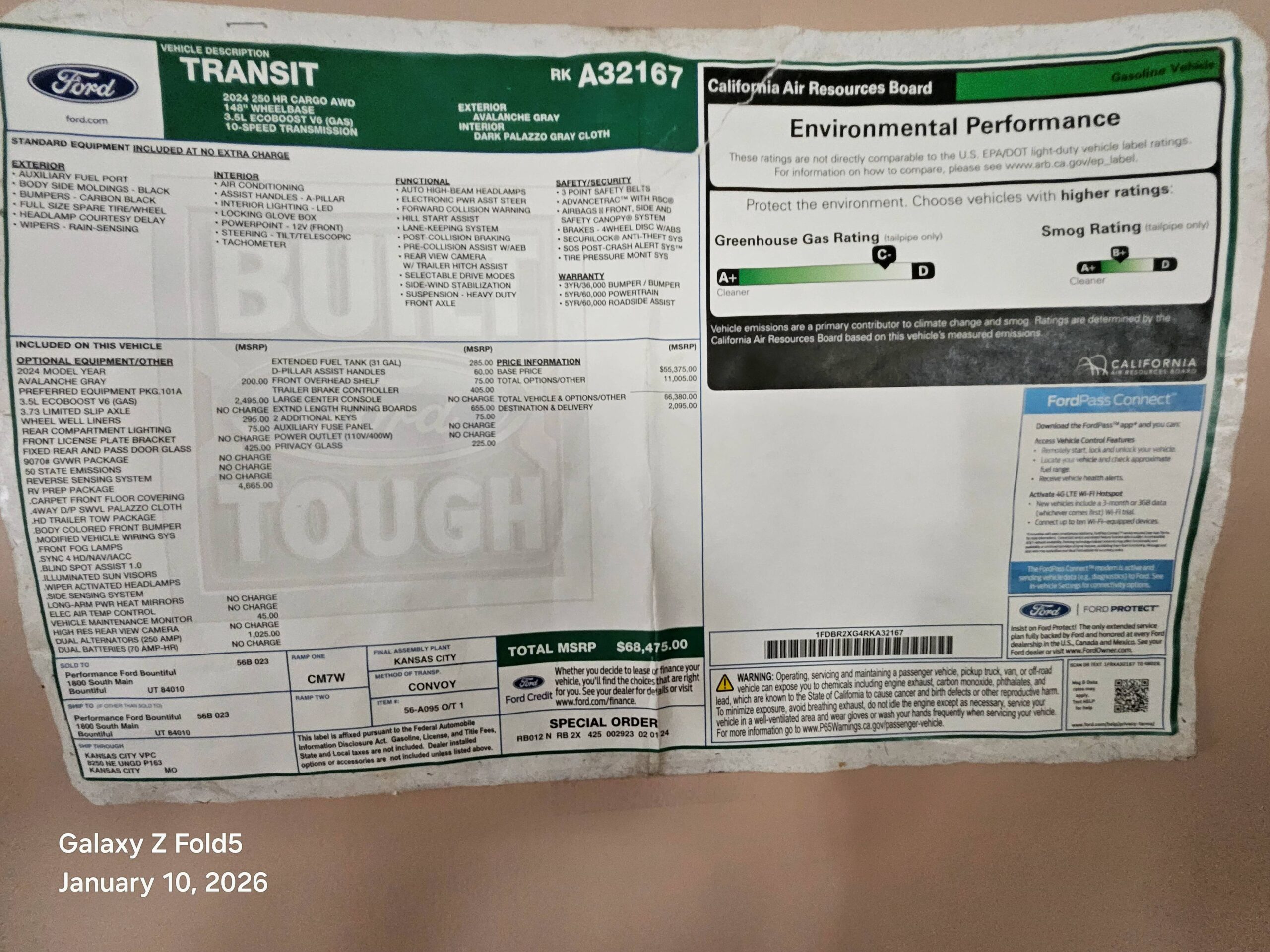 2024 Ford Transit AWD Lightweight 80/20 (Alum. Extrusion) Bed & Cab ...