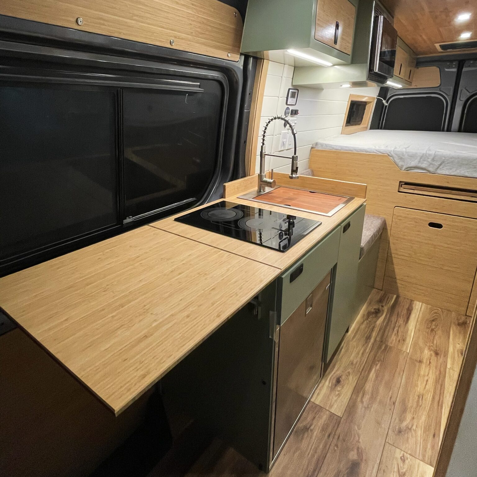 New AWD Mercedes Sprinter 170″ Campervan with Indoor Shower - Vanlife ...
