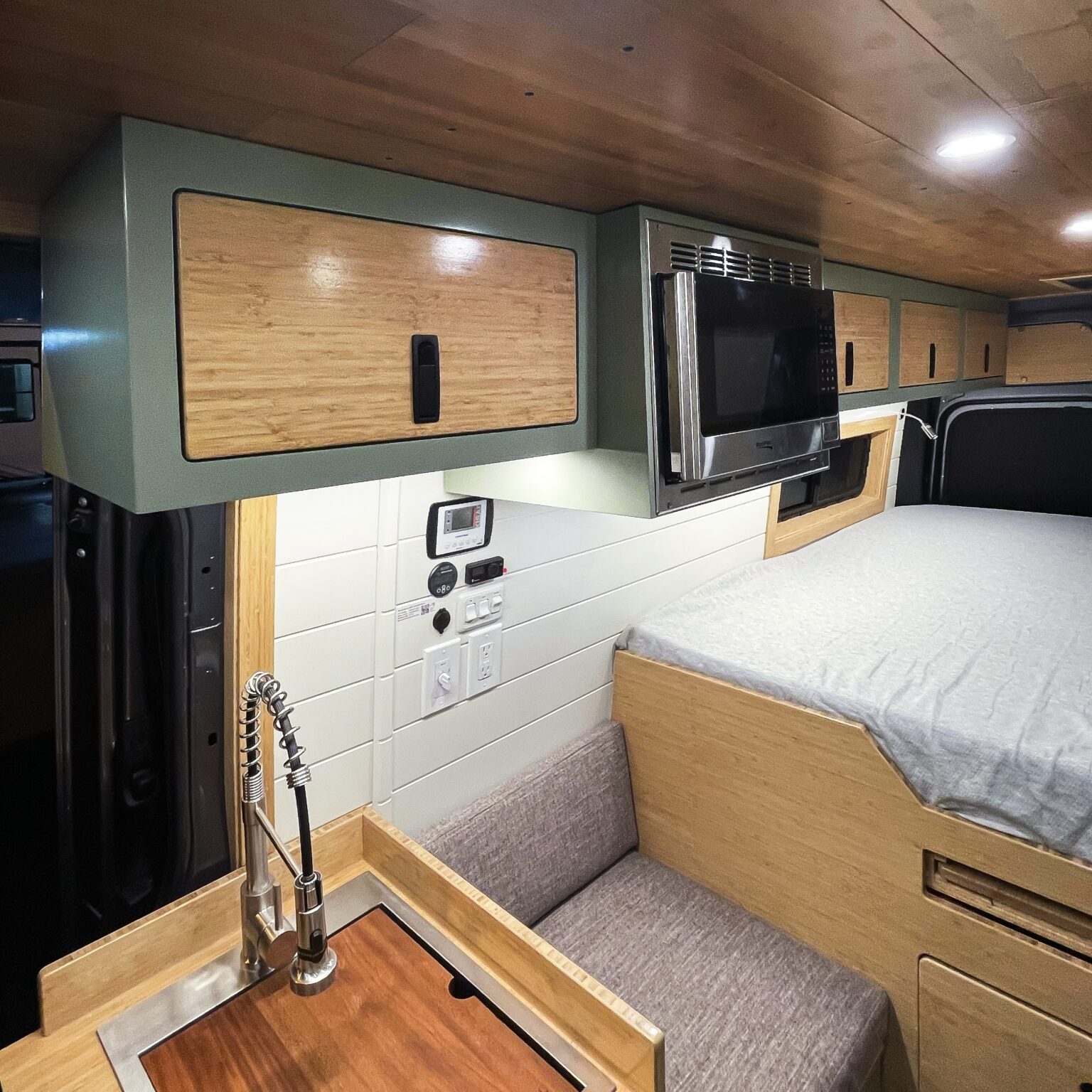 New AWD Mercedes Sprinter 170″ Campervan with Indoor Shower - Vanlife ...