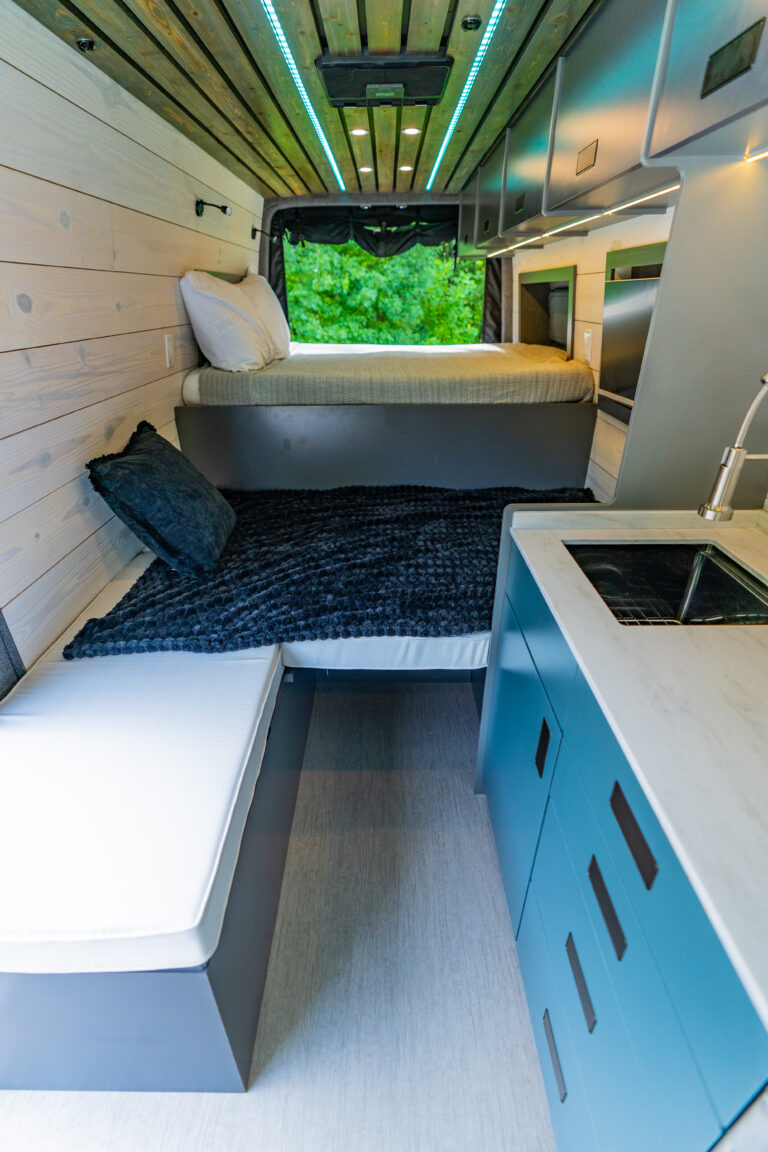 The Summit Layout (Model Van Displayed) - Vanlife Trader