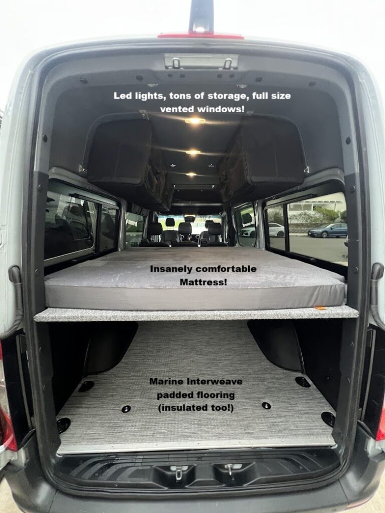 2024 2wd Mercedes Sprinter Pop Top Seats 5+ Sleeps 6 Modular - Vanlife ...