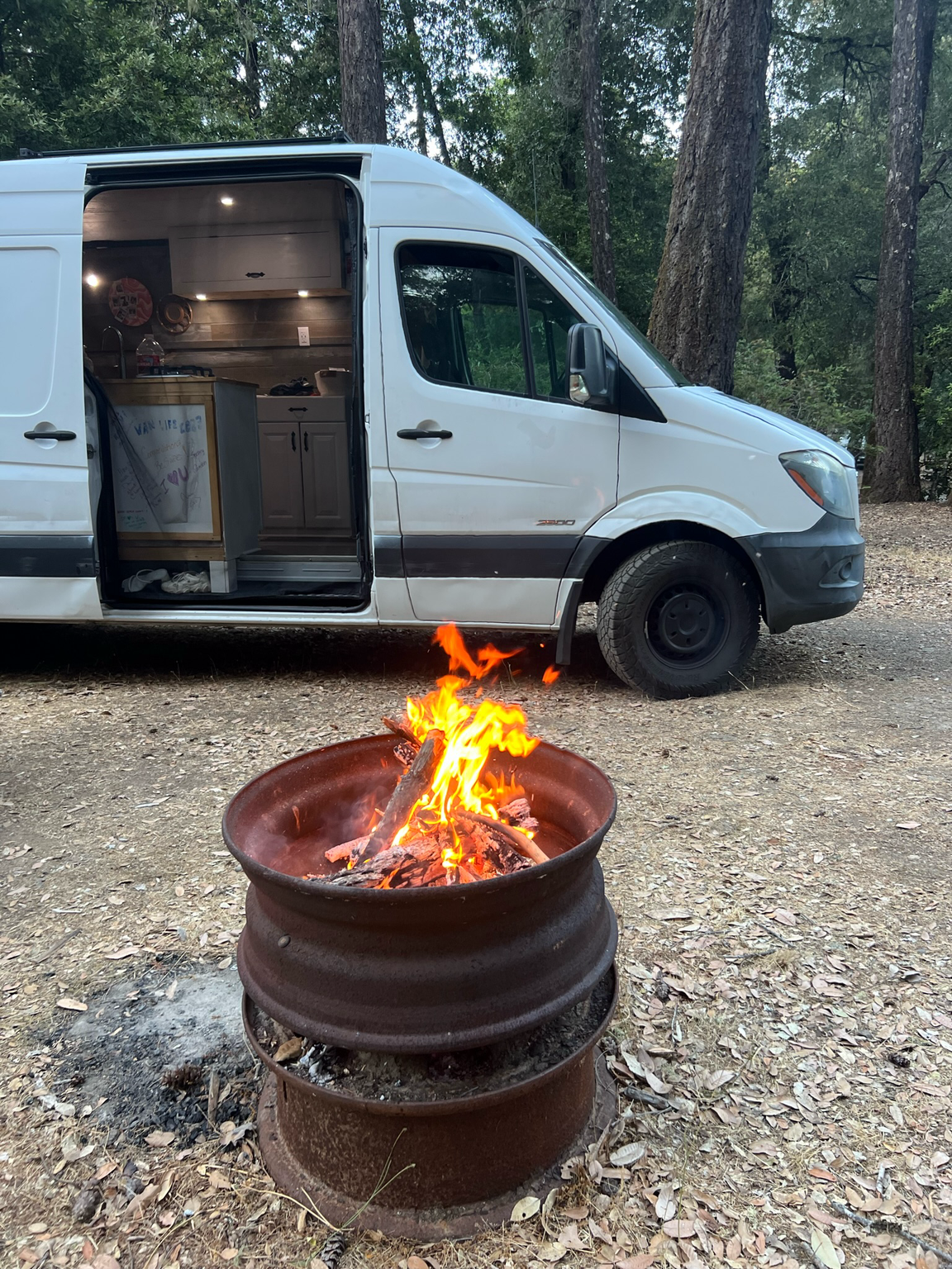 2014 Freightliner Sprinter 2500 High Roof | New Engine | 300W Solar ...
